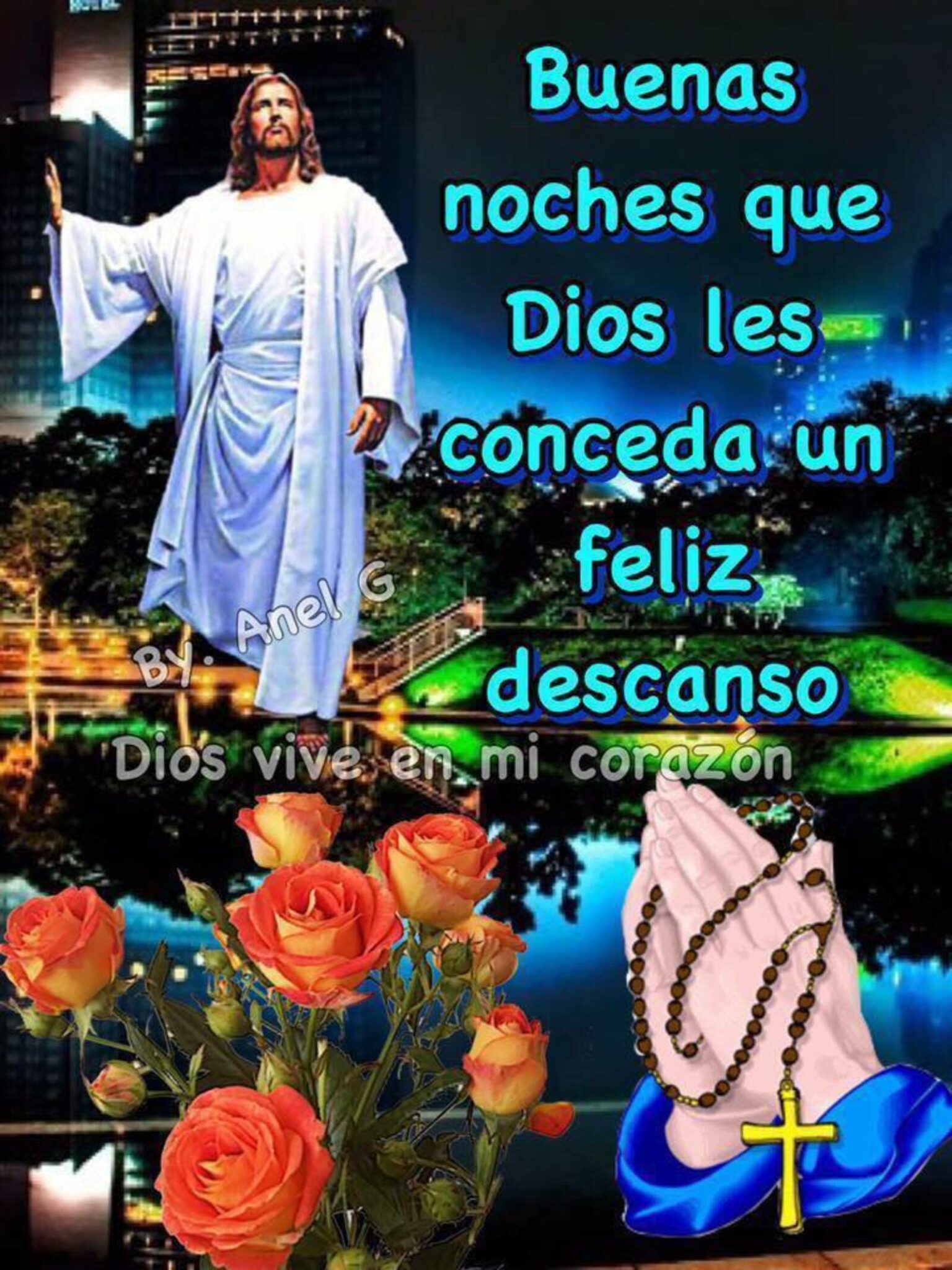 33 Bendecida Noche amigos - ImagenesMuyBonitas.net